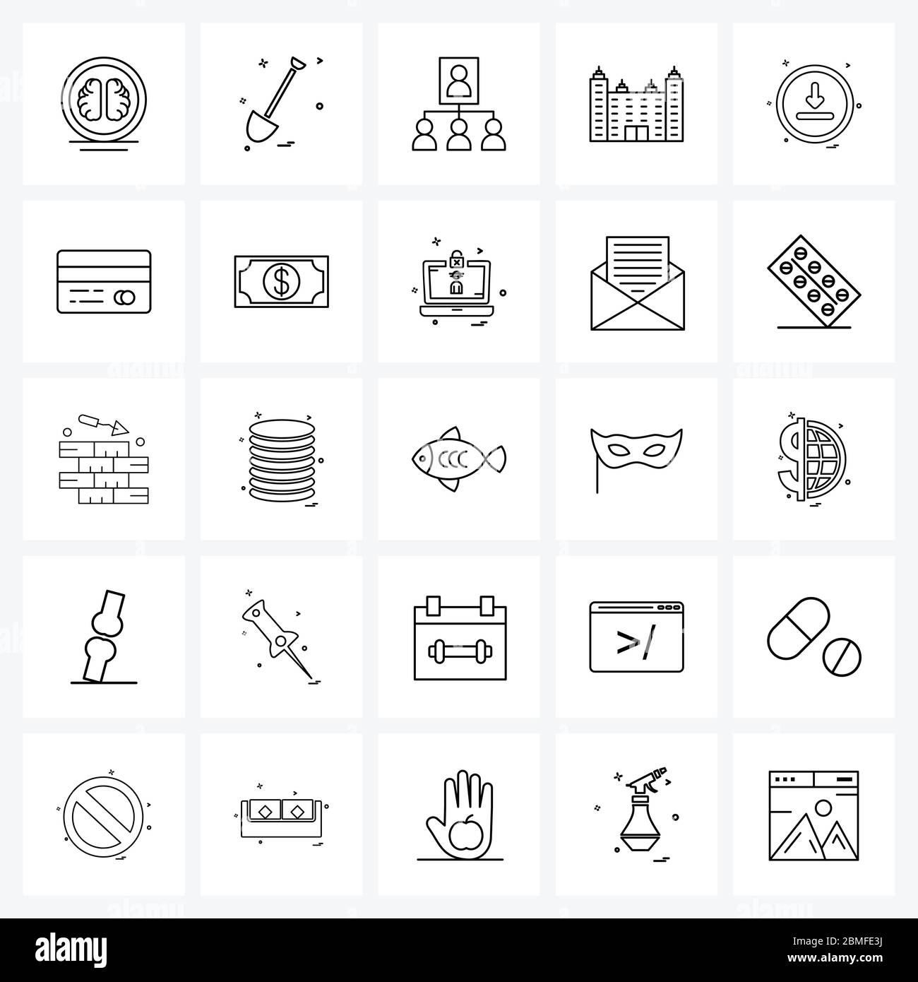 Universal office building Black and White Stock Photos & Images - Alamy