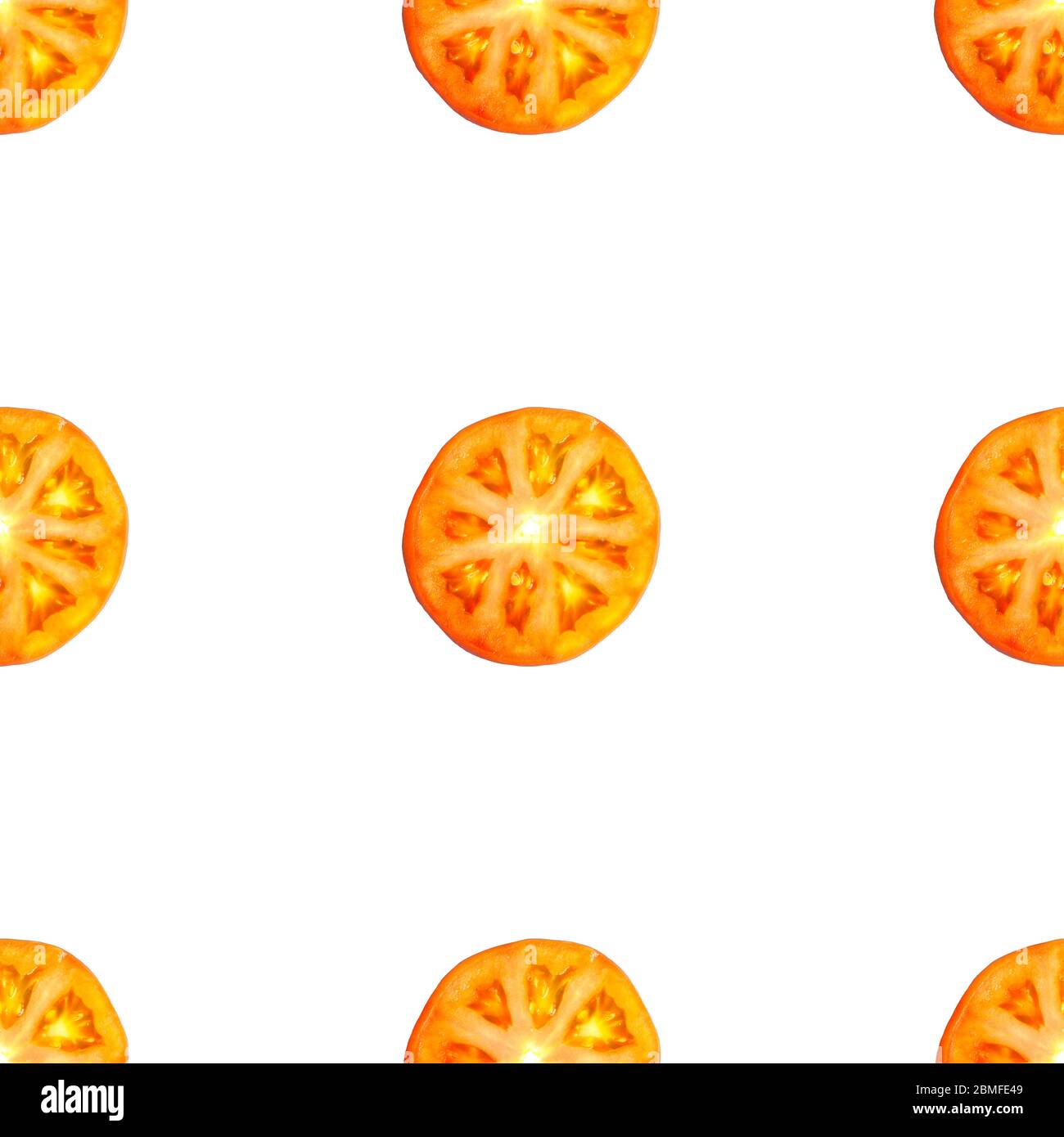 Seamless tomato pattern Cut Out Stock Images & Pictures - Alamy