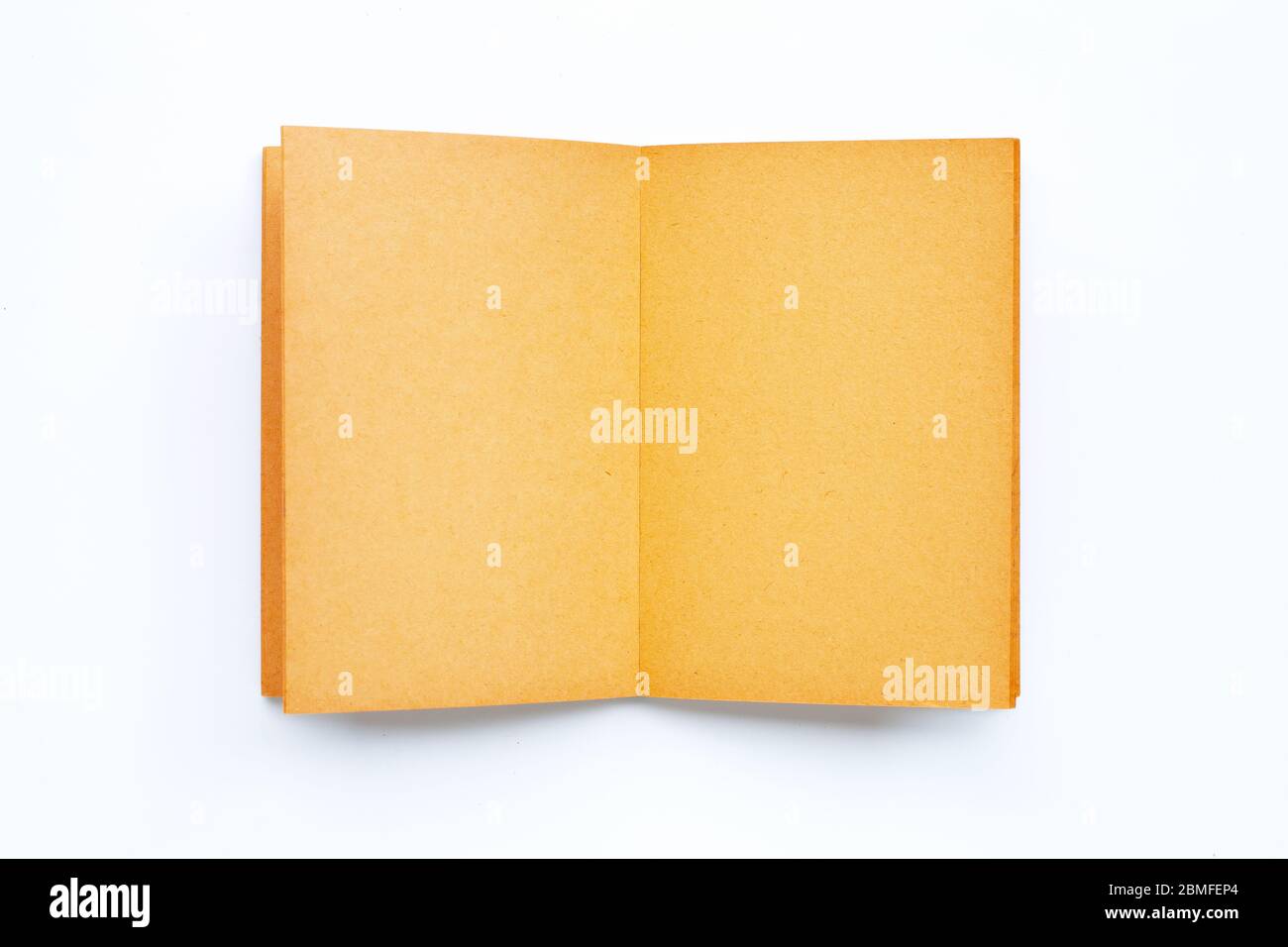 Opened old book isolated on white background. Copy space Stock Photo ...