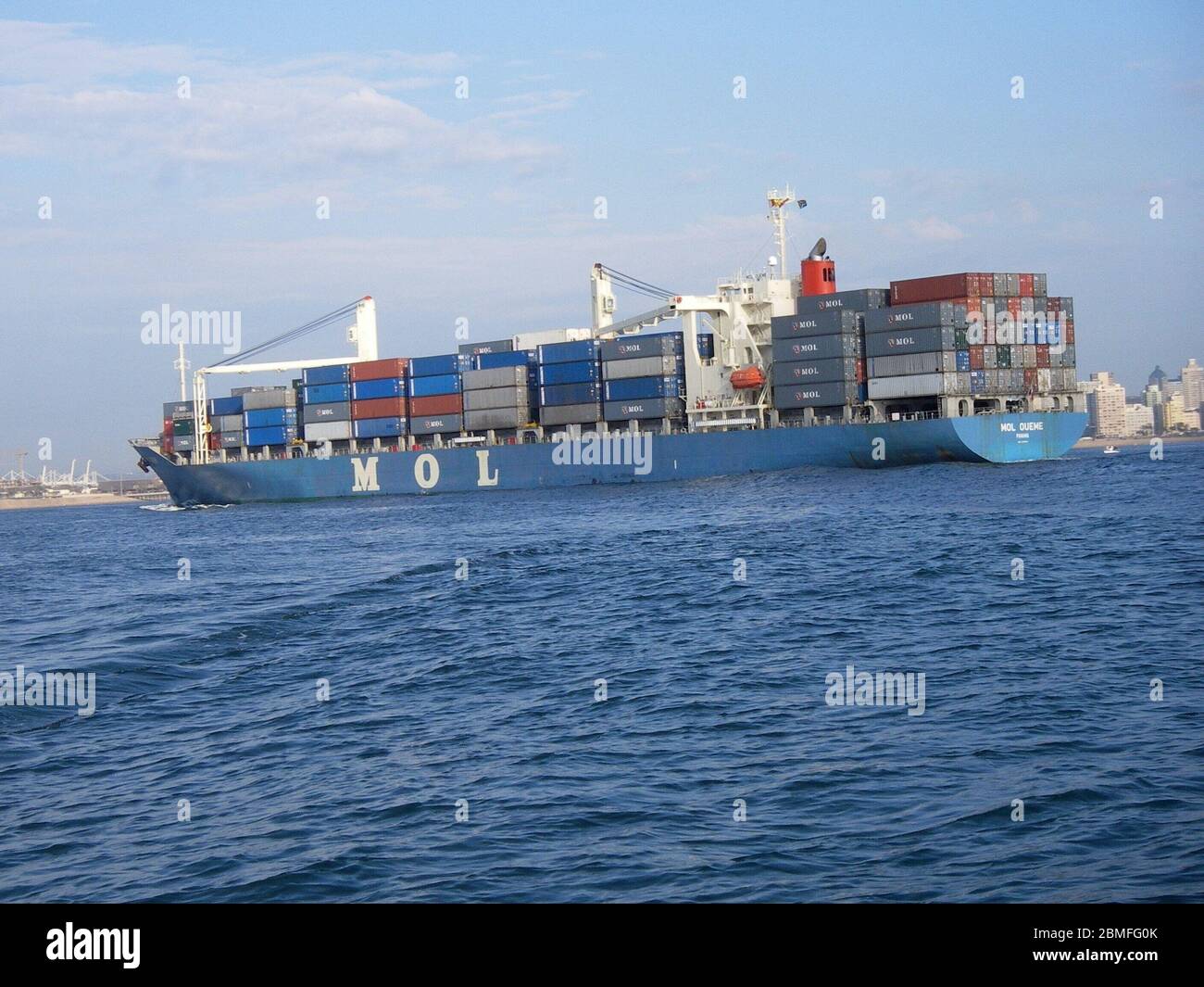 Ship MOL OUEME Stock Photo - Alamy
