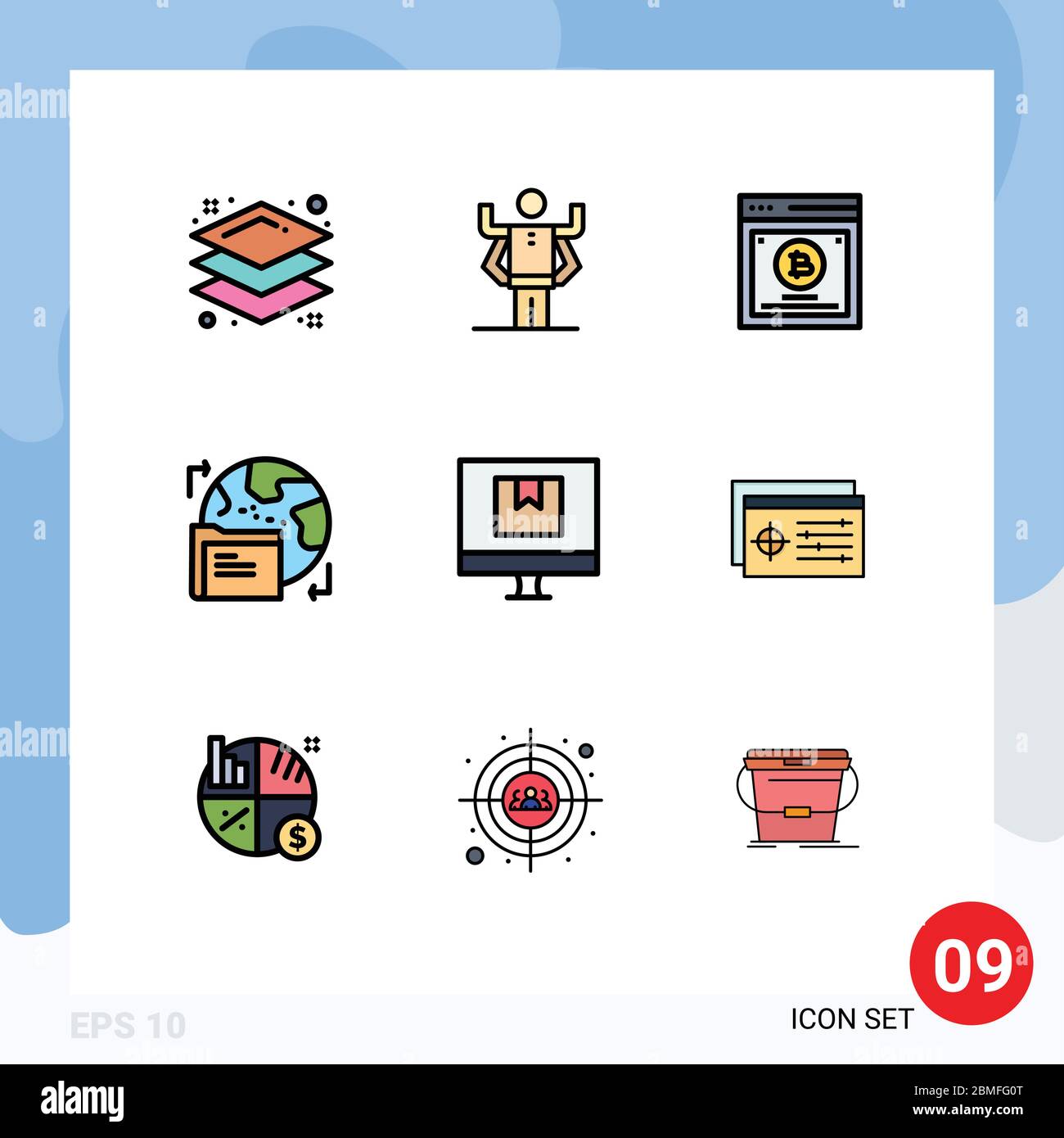 Comparing data Stock Vector Images - Alamy