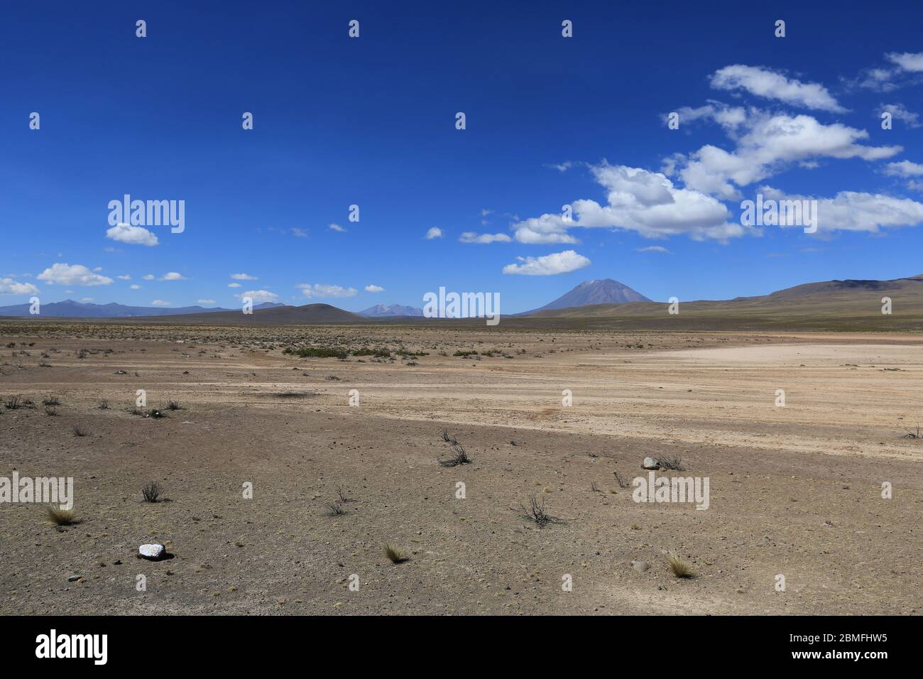 Peruvian Landscape on the way to Arequipa Stock Photo - Alamy
