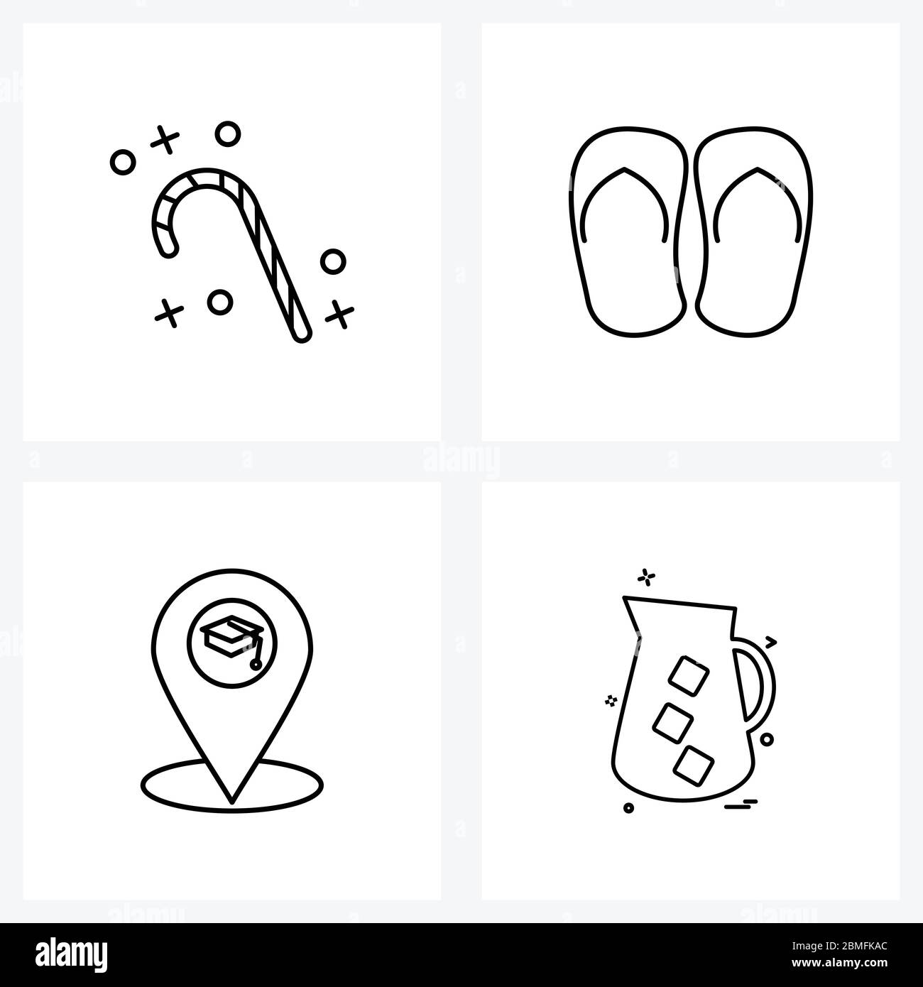 Foot and drink Stock Vector Images - Alamy