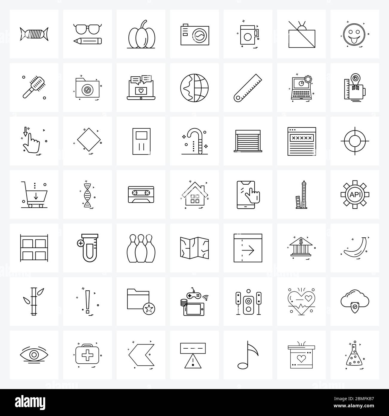 49 Universal Line Icon Pixel Perfect Symbols of TV, machine, vegetable ... 49 Universal Line Icon Pixel Perfect Symbols of TV, machine, vegetable ...