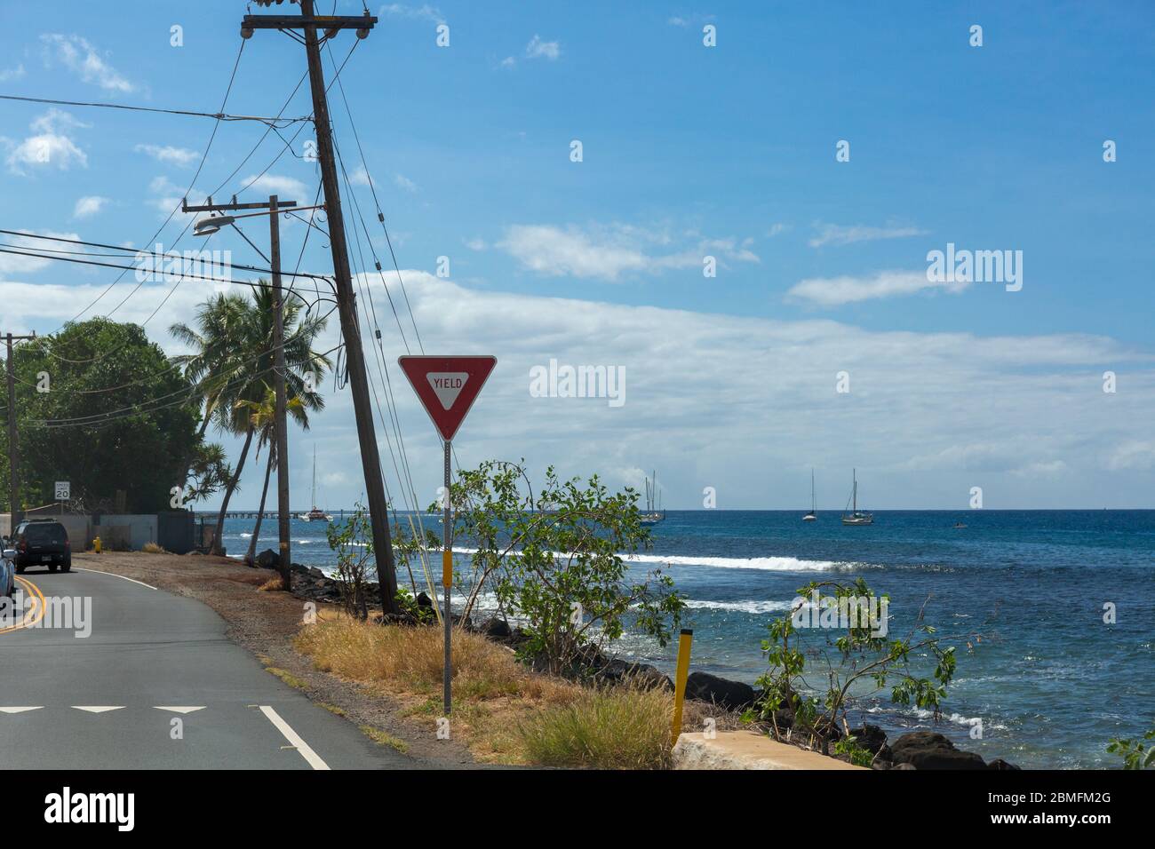 Lahaina hawaii maui sign hi-res stock photography and images - Alamy