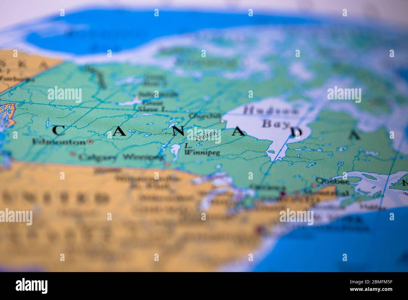 Political map of quebec hi-res stock photography and images - Alamy