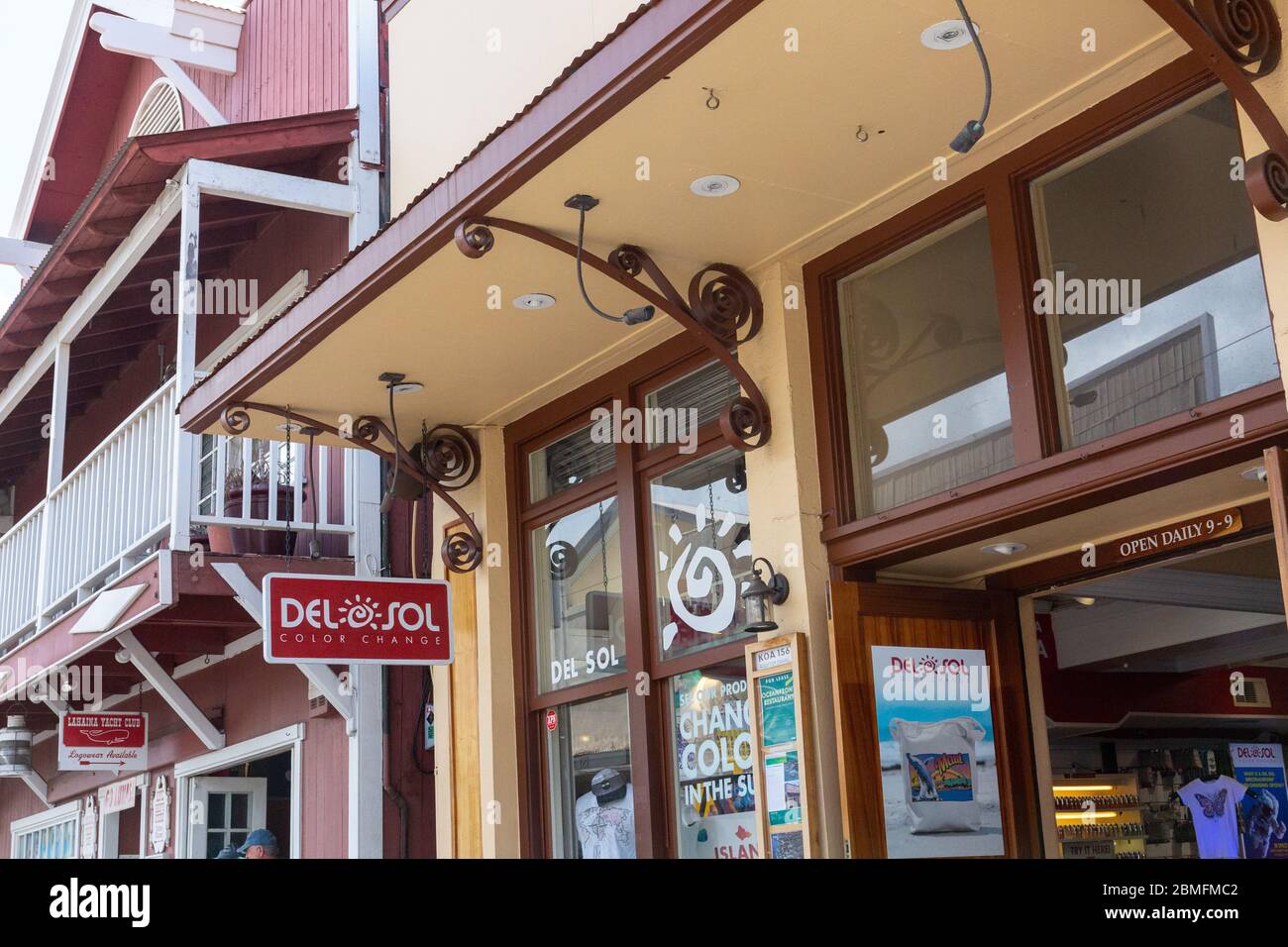 Lahaina city sign maui hawaii hi-res stock photography and images - Alamy