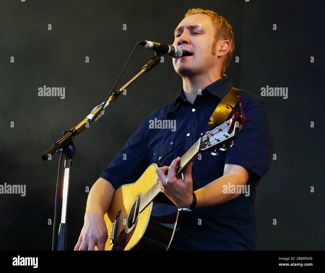 CHELMSFORD, ENGLAND - AUGUST 19: David Grey performs on the V stage at ...