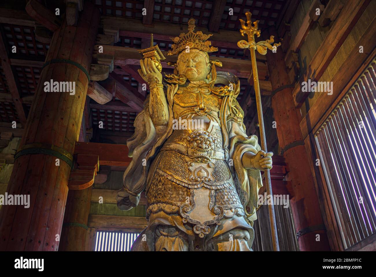 Bishamonten - one of the Japanese Seven Gods of Fortune at Todaiji ...