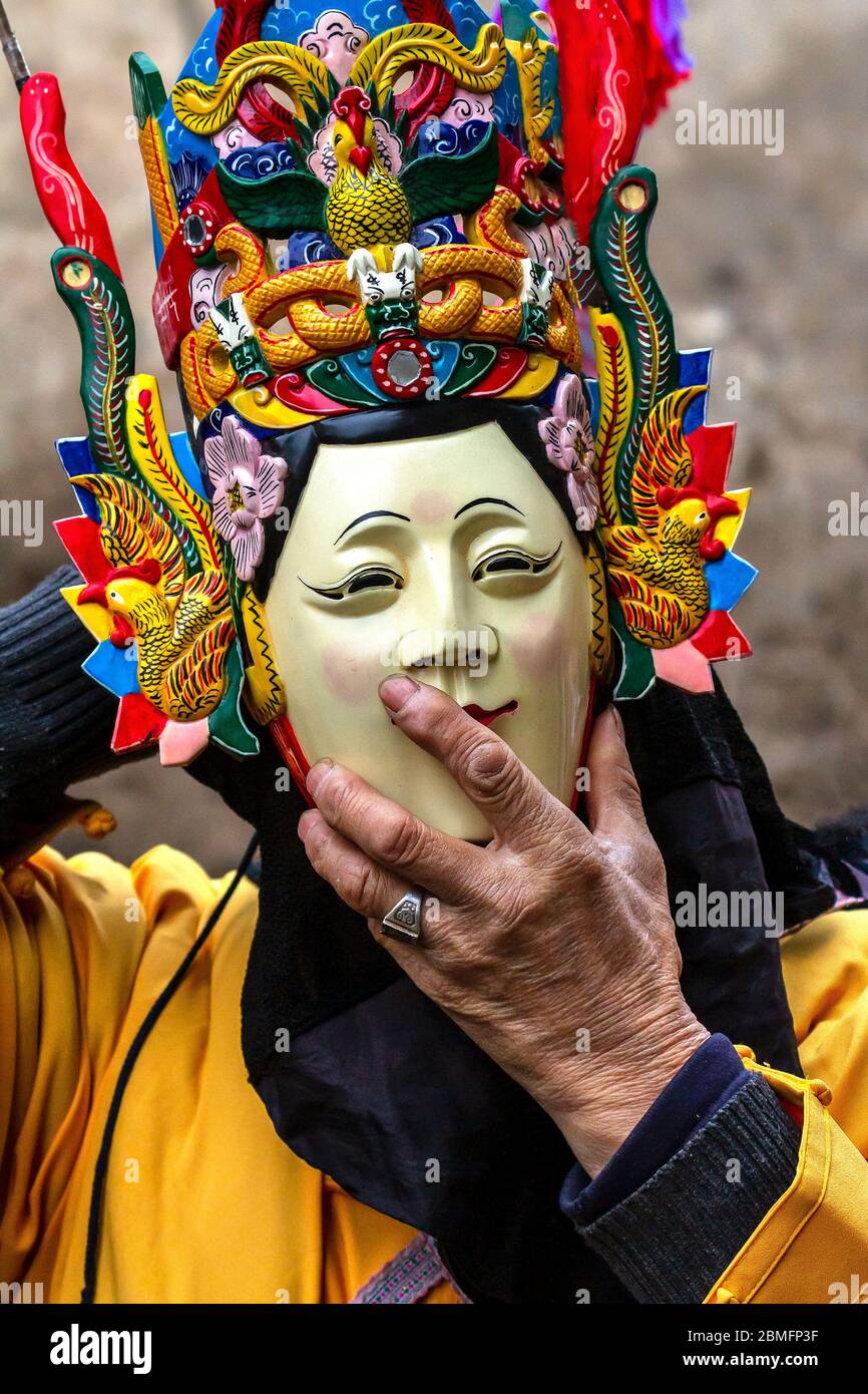 Chinese Opera Mask High Resolution Stock Photography and Images - Alamy