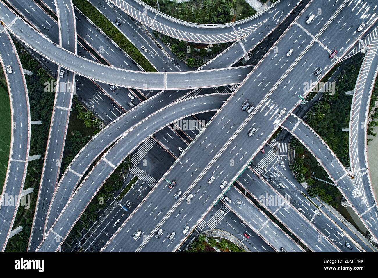Interchange structure hi-res stock photography and images - Alamy