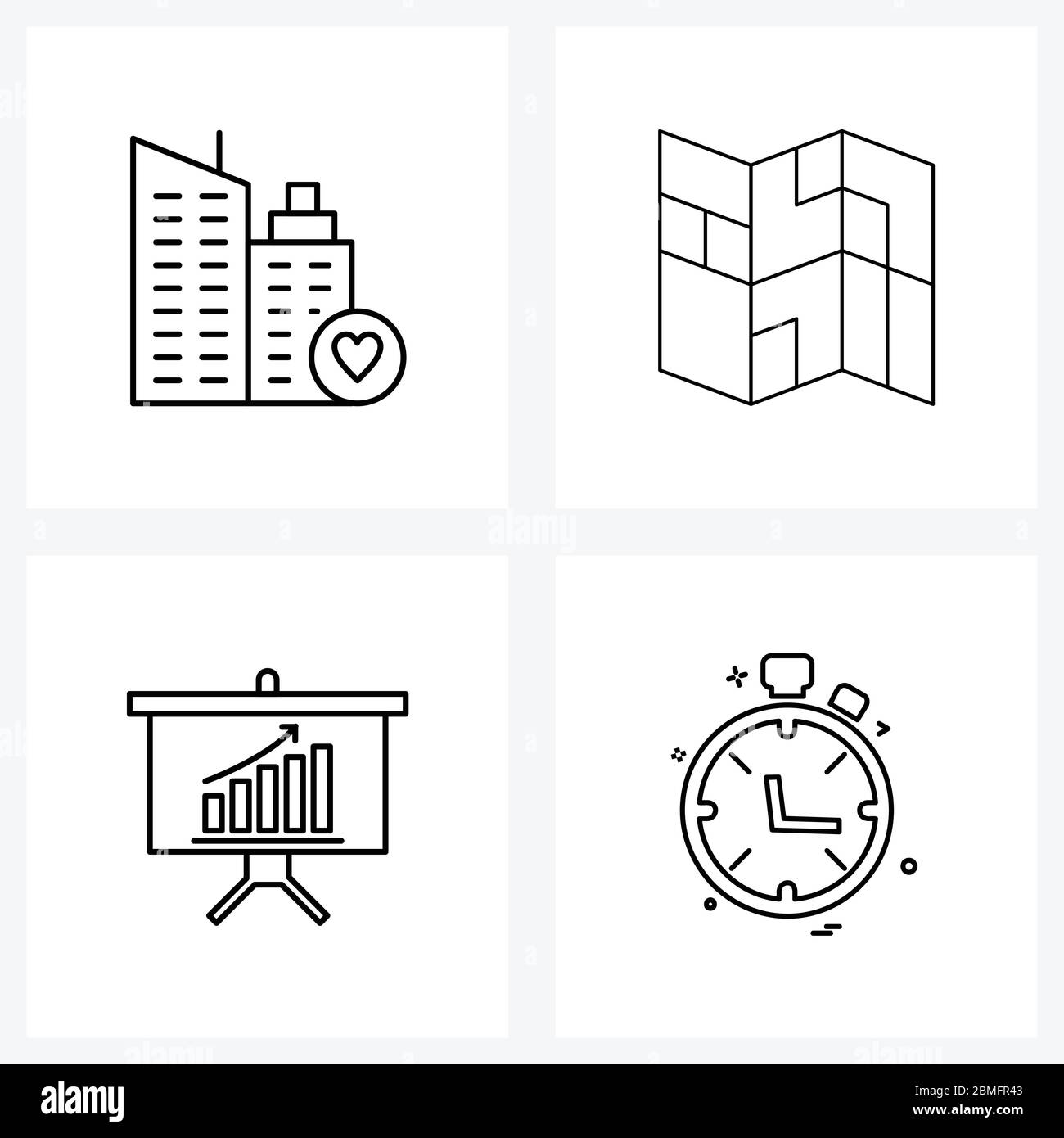 Time presented Stock Vector Images - Alamy