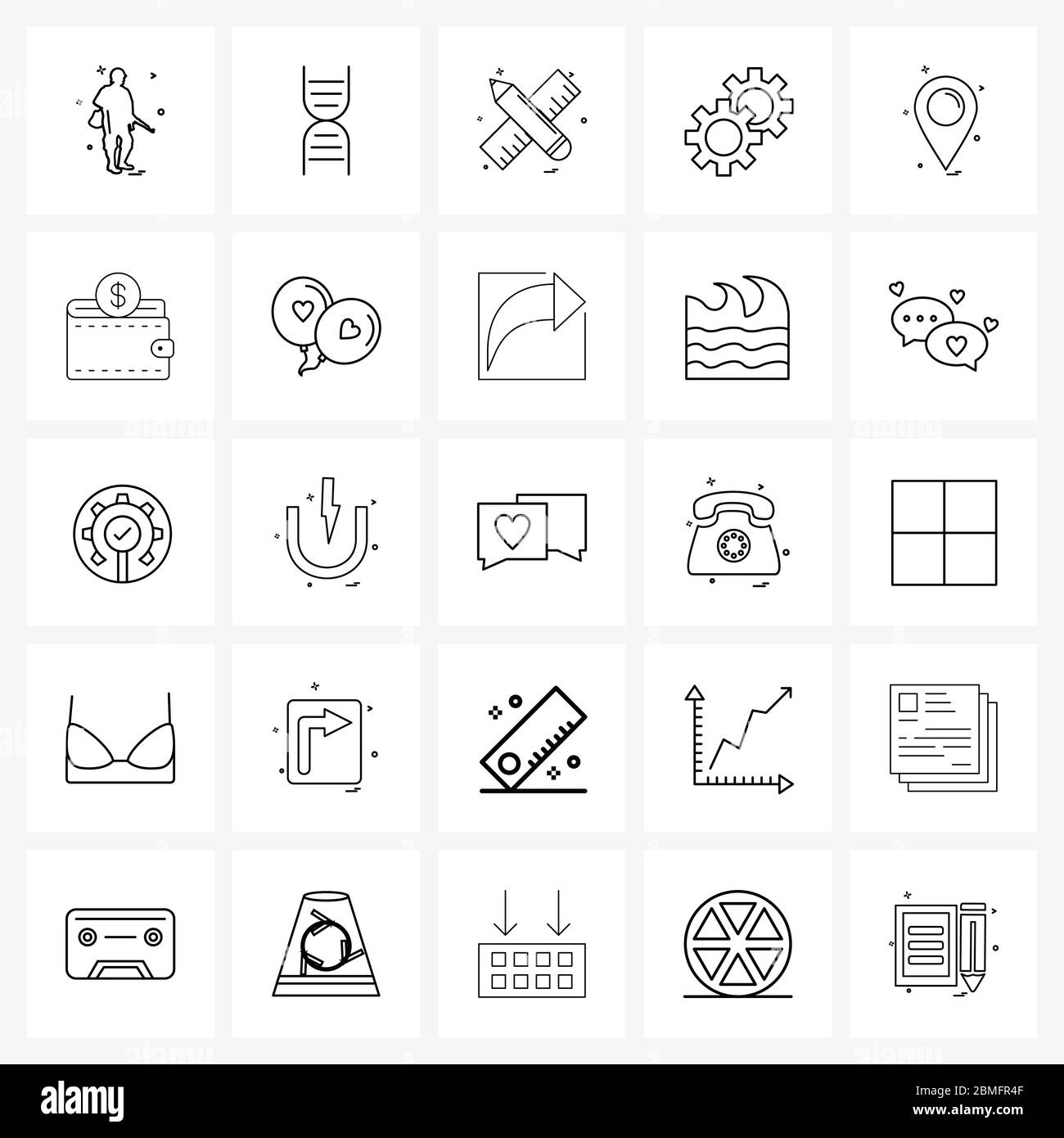 Stationary balloons Stock Vector Images - Alamy