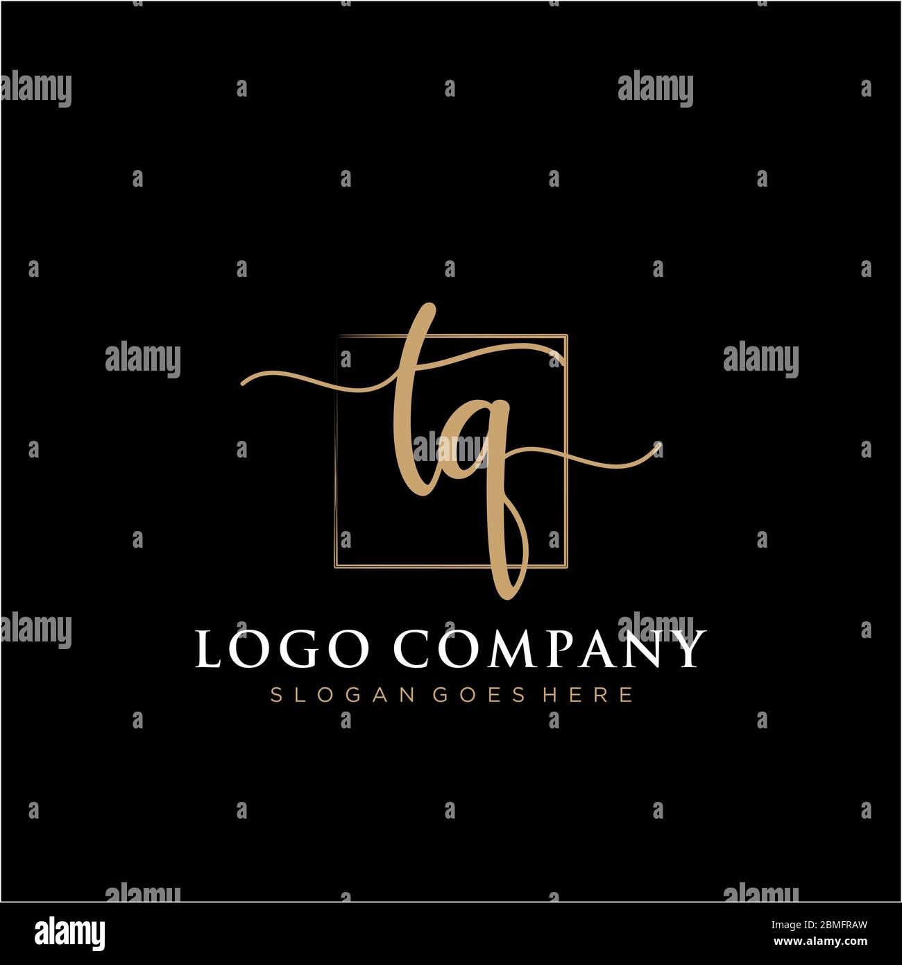 Tq logo Stock Vector Images - Alamy
