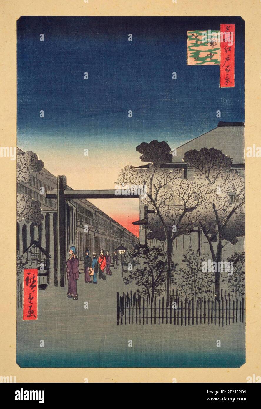 [ 1850s Japan - Dawn at the Yoshiwara Red Light District ] — Dawn at ...