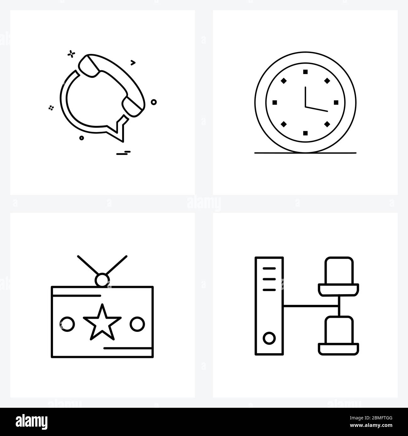 Alarm messages Stock Vector Images - Alamy