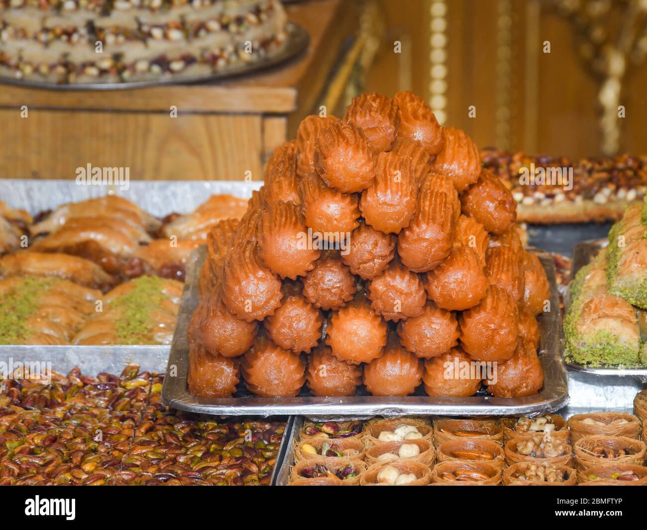 Tulumba sweets hi-res stock photography and images - Alamy