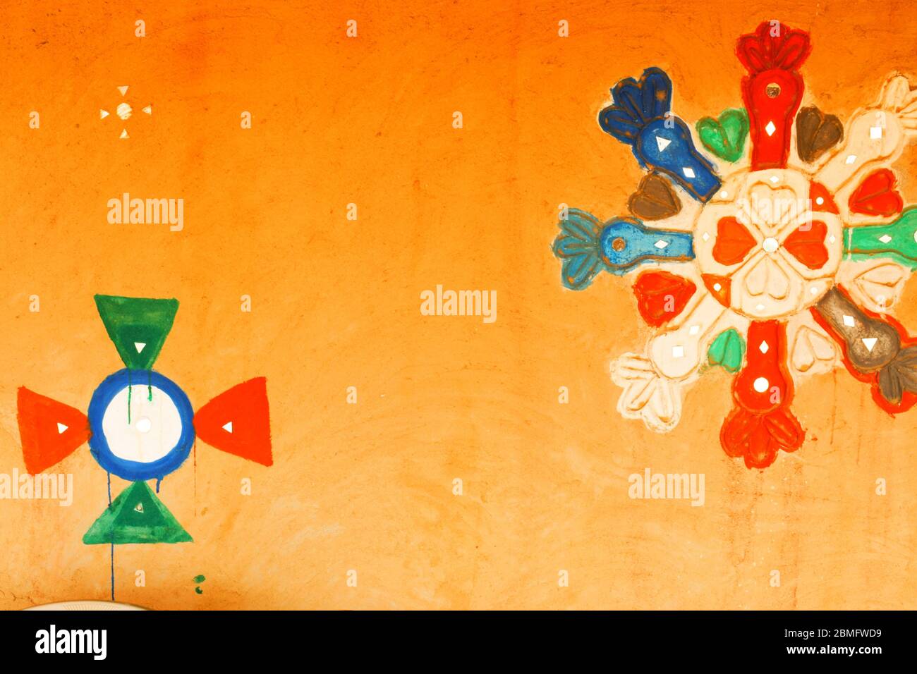 Indian mud art hi-res stock photography and images - Alamy