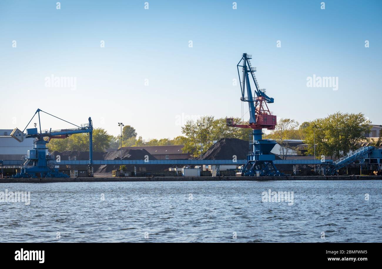 Flensburg/Schleswig-Holstein/Germany 08/05/20 Shipyard Harbour in ...