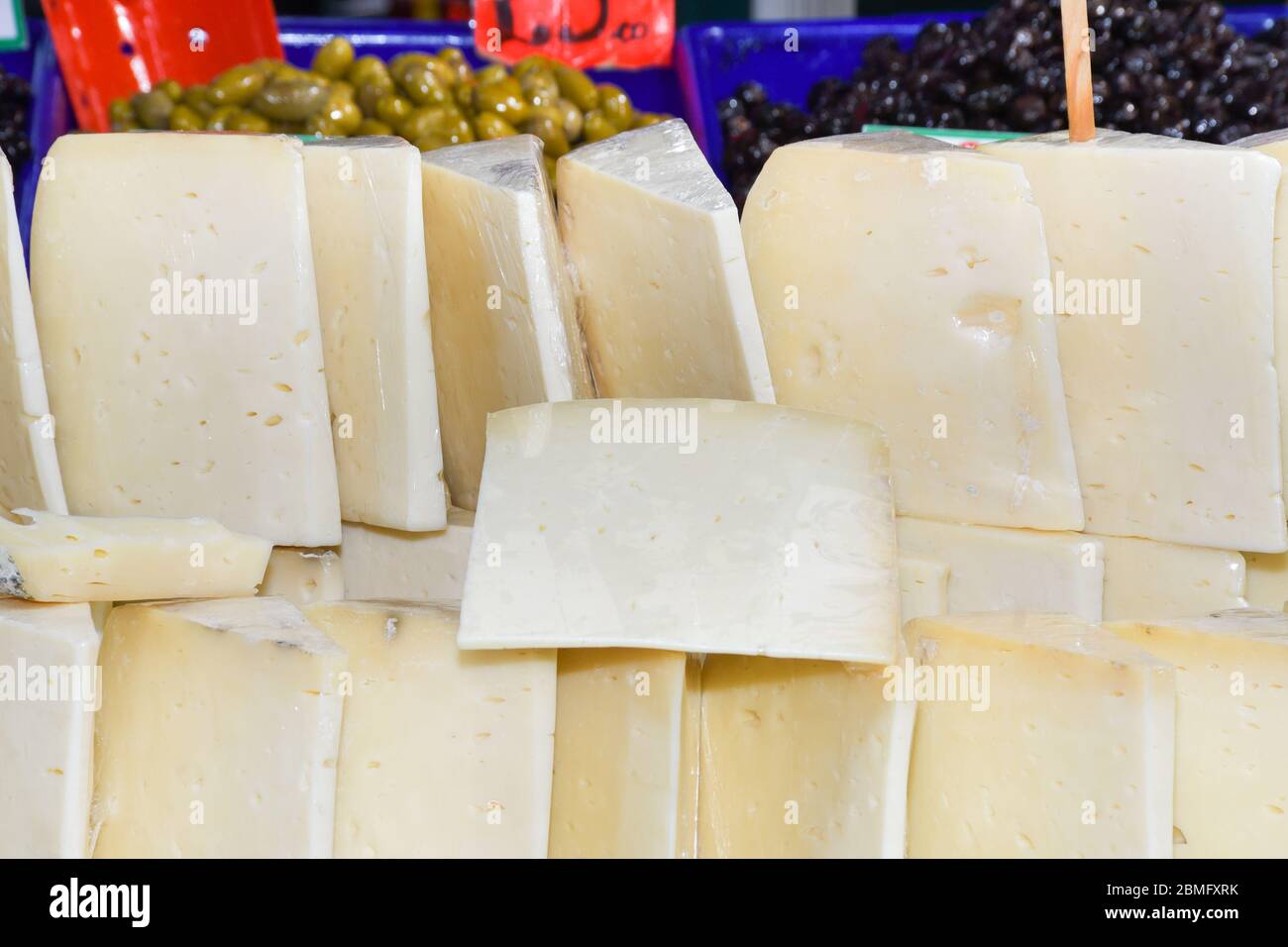 Turkish cheese: full-fat beyaz peynir (white sheep's milk cheese,Greek ...