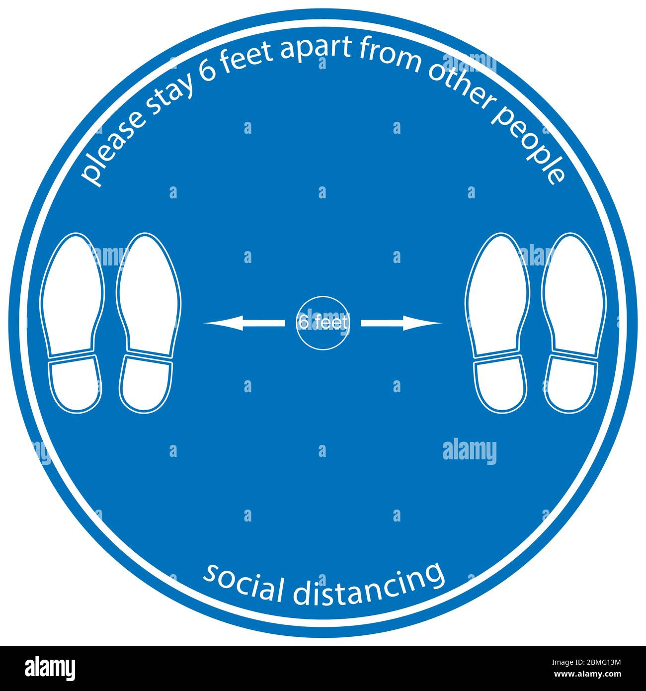 Foot Symbol Marking the standing position, the floor as markers for ...