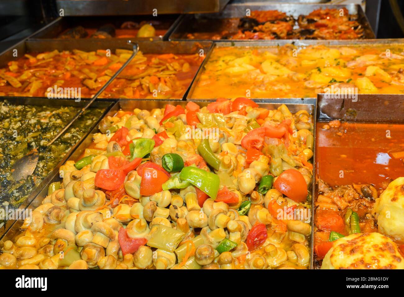 Fresh Food Buffet Brunch Catering Dining Eating Party Sharing Concept ...