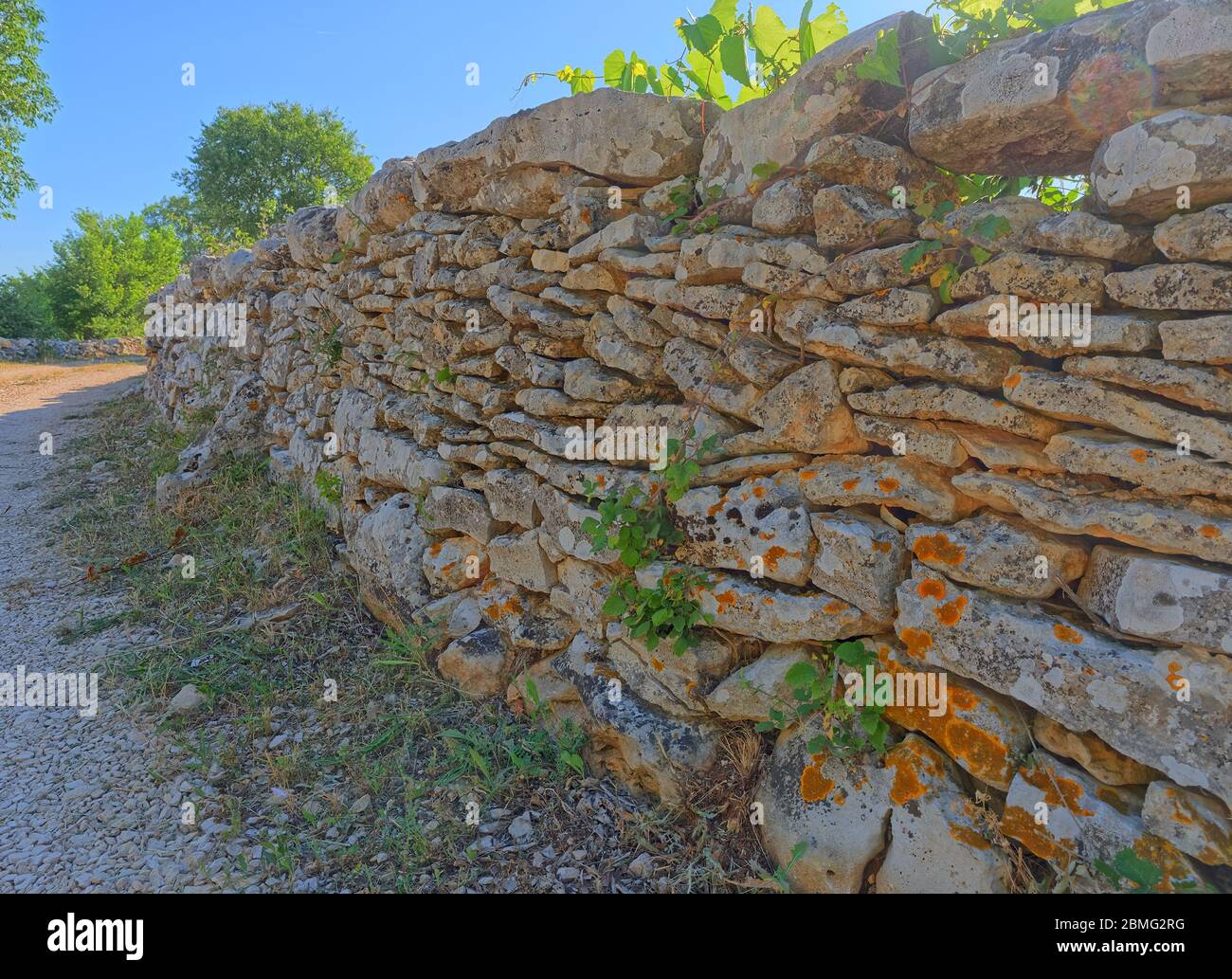 Drywall construction in the heart of Dalmatia, Croatia Stock Photo - Alamy