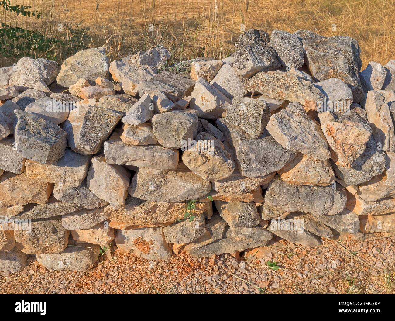 Drywall construction in the heart of Dalmatia, Croatia Stock Photo - Alamy