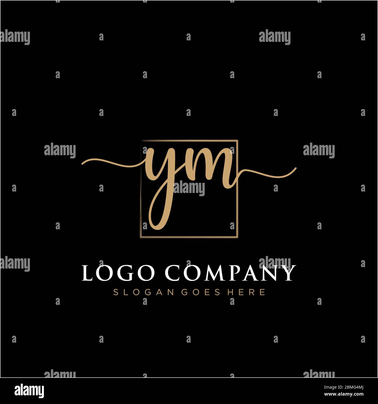 Ym logo vector vectors hi-res stock photography and images - Alamy
