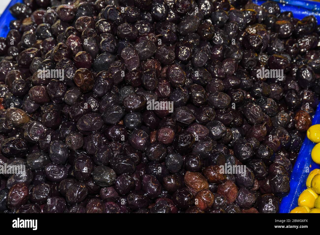 Turkish olives different mix for sale in Grand Bazaar, Egyptian outdoor ...