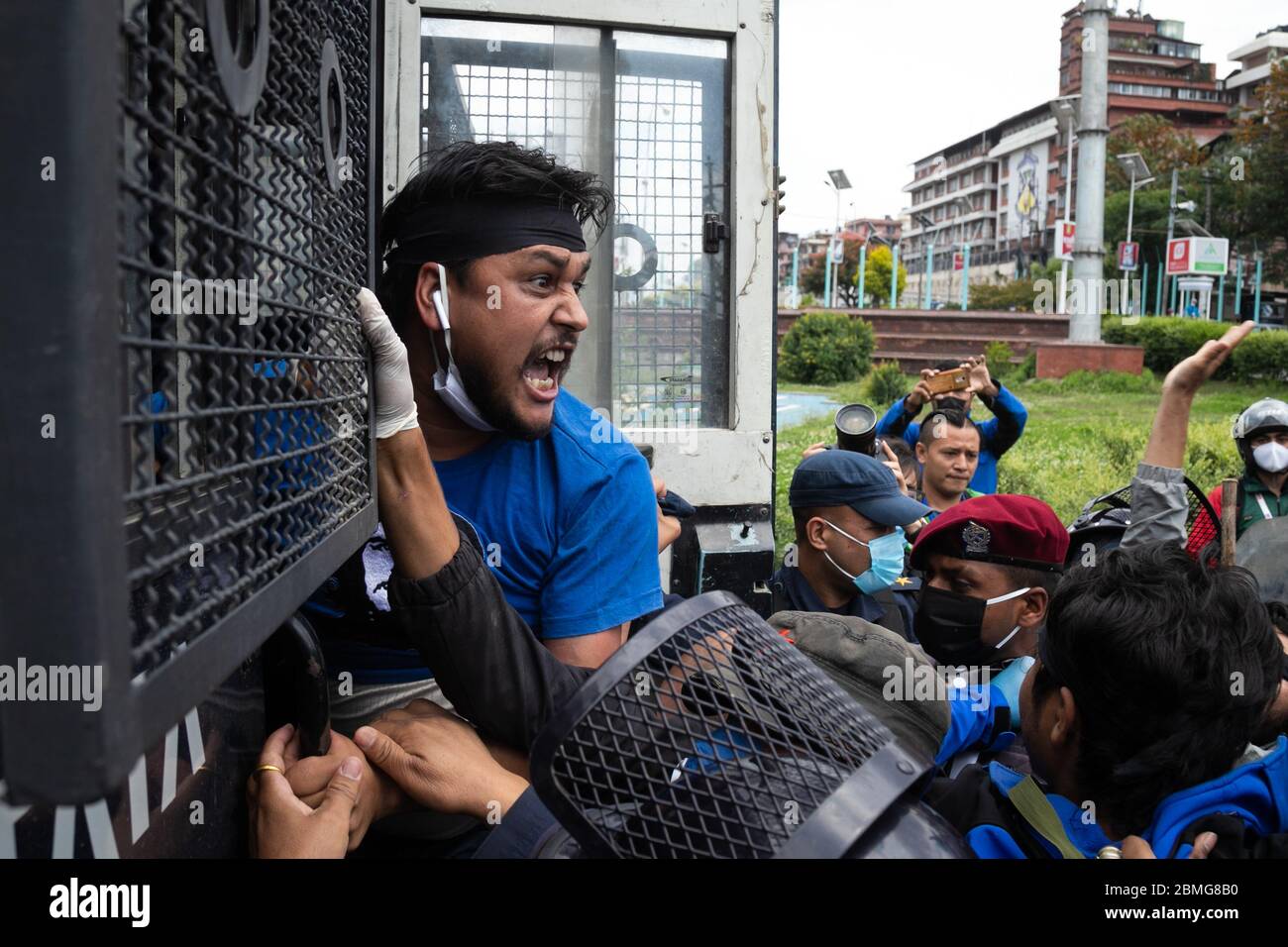 Nepal police hi-res stock photography and images - Alamy