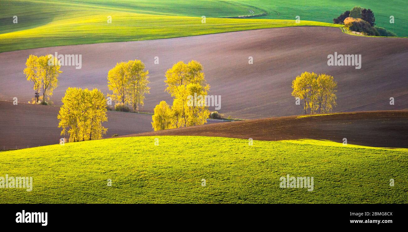 Rural landscape of Turiec region in northern Slovakia Stock Photo - Alamy
