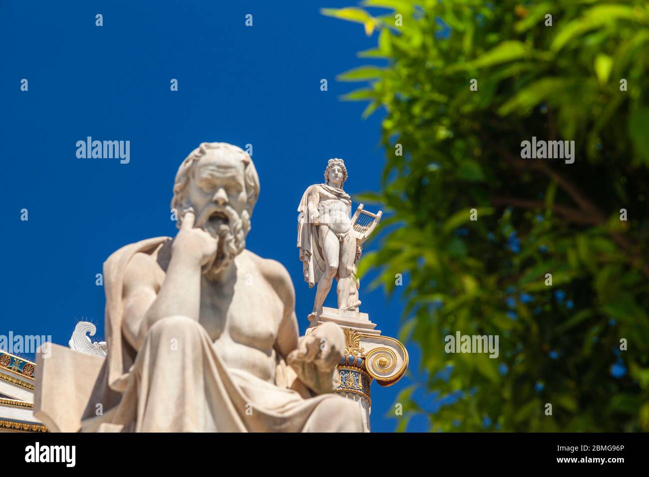 Socrates athens statue hi-res stock photography and images - Alamy