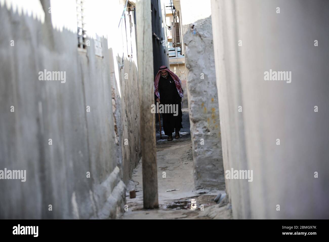 Al-Nuseirat Refugee Camp, The Gaza Strip, Palestine. 8th May, 2020. At ...