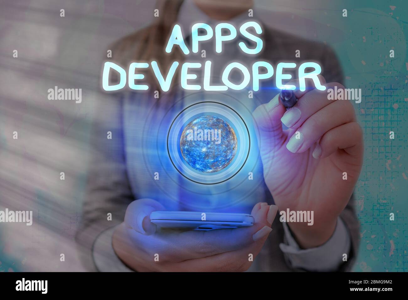 Word writing text Apps Developer. Business photo showcasing Graphic ...