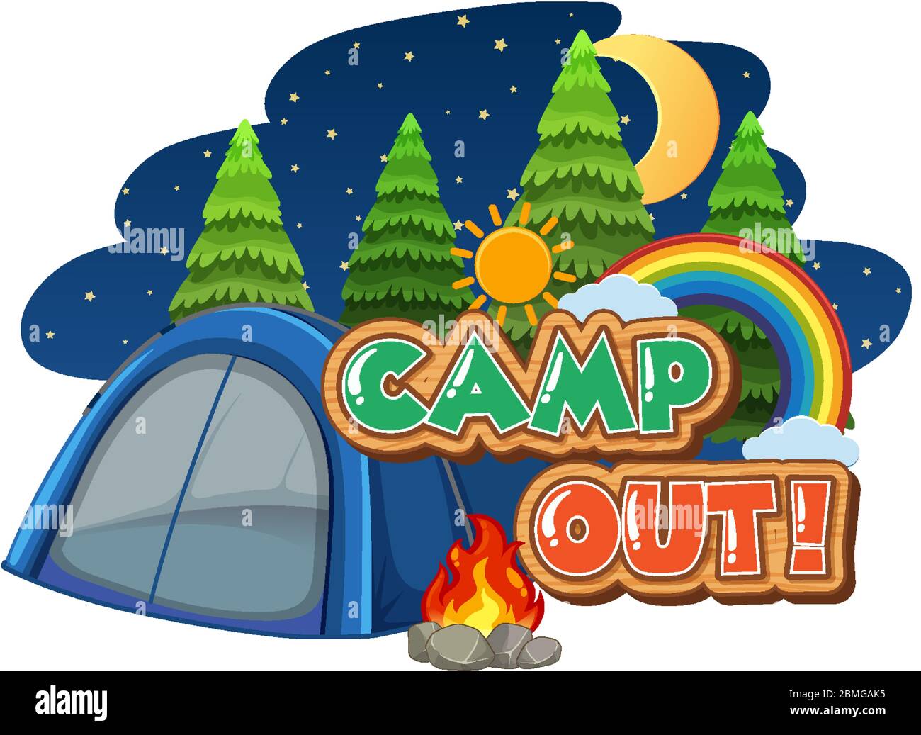 Holiday park signage vector Cut Out Stock Images & Pictures - Alamy