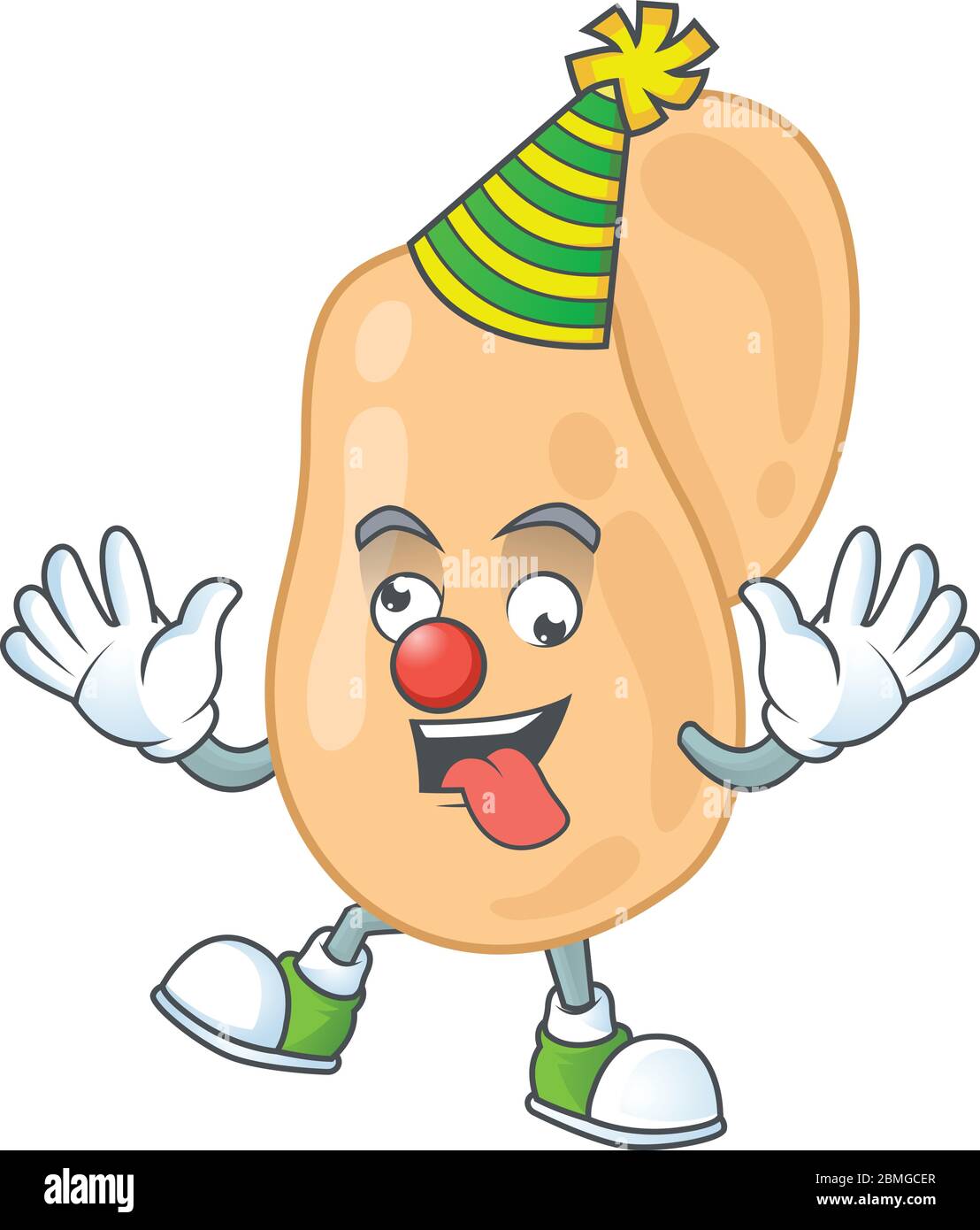 Amusing Clown sarcina cartoon character mascot style Stock Vector Image ...