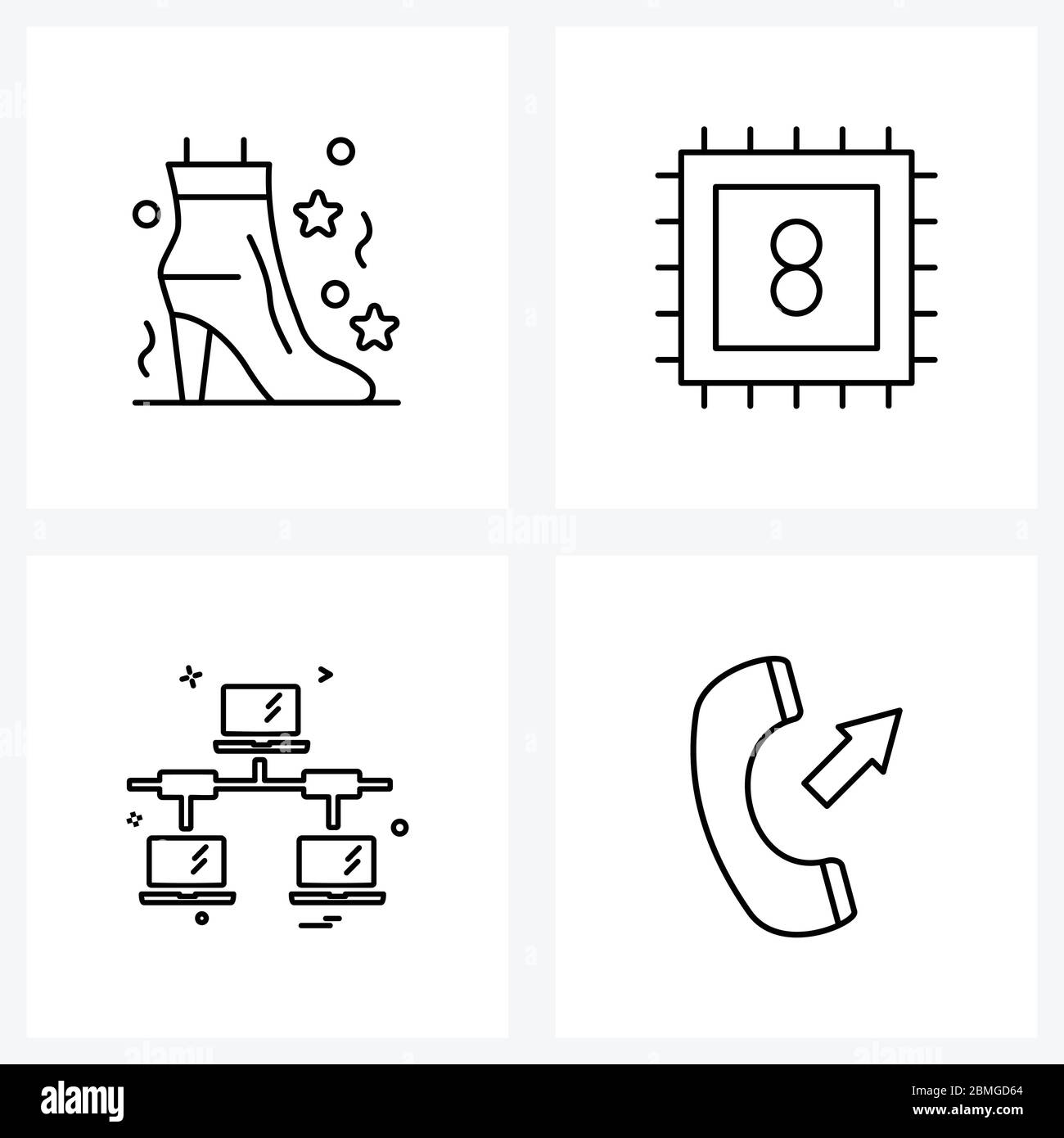 Party high heels Stock Vector Images - Alamy