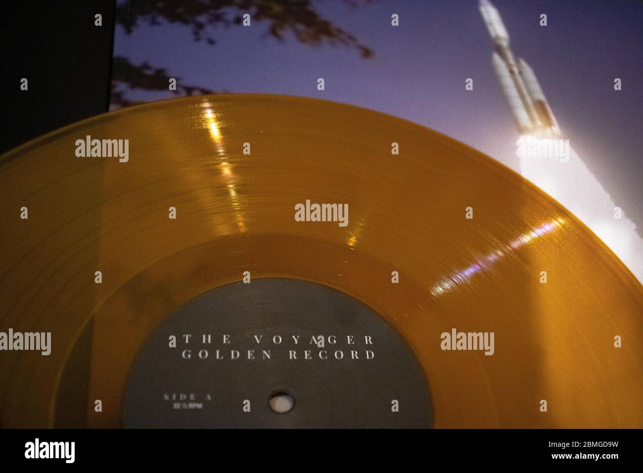 Golden Record And Voyager High Resolution Stock Photography and Images ...