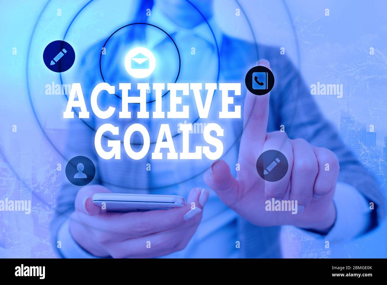 Word writing text Achieve Goals. Business photo showcasing Results ...