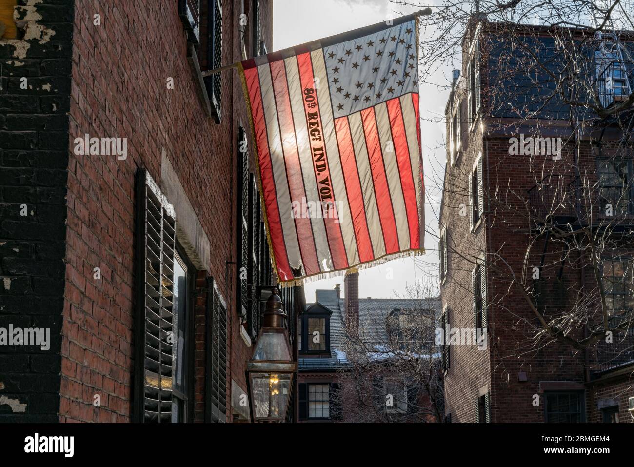 Indiana Civil War Regiment Flags 65th Indiana Infantry Regiment Flag