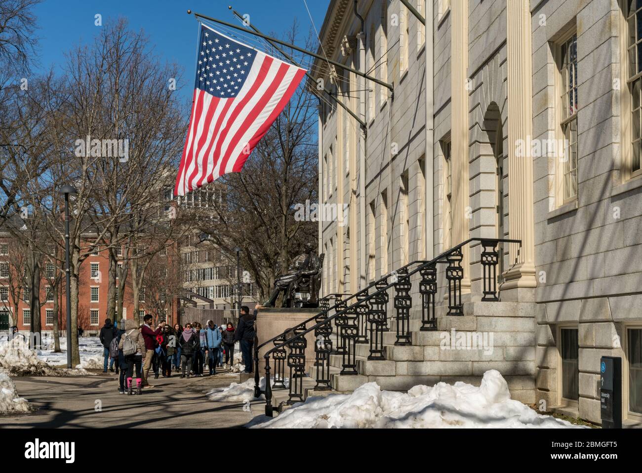 Harvard University campus in Cambridge, Massachusetts Stock Photo - Alamy