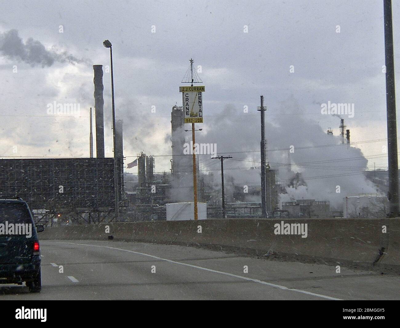Industrial Plants, Detroit, Michigan Stock Photo - Alamy