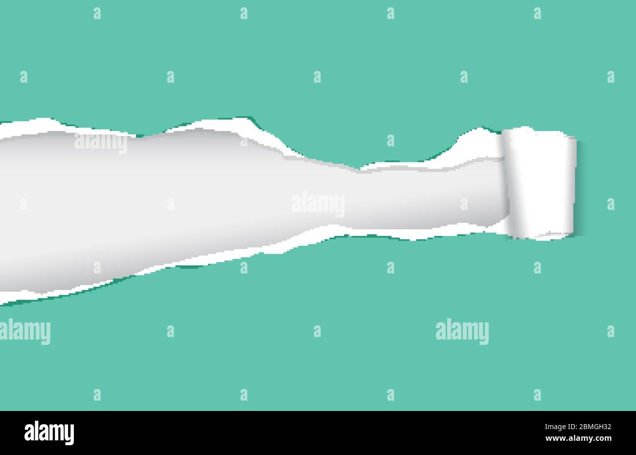 Background design with blue paper ripping illustration Stock Vector ...