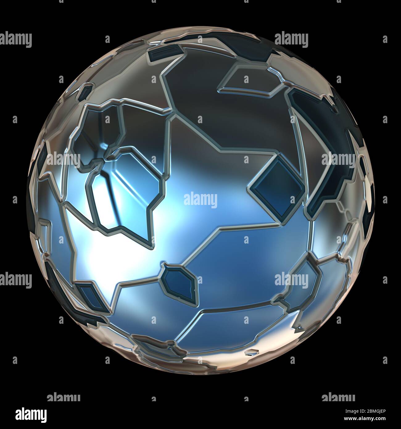 futuristic 3d globe sphere Stock Photo - Alamy