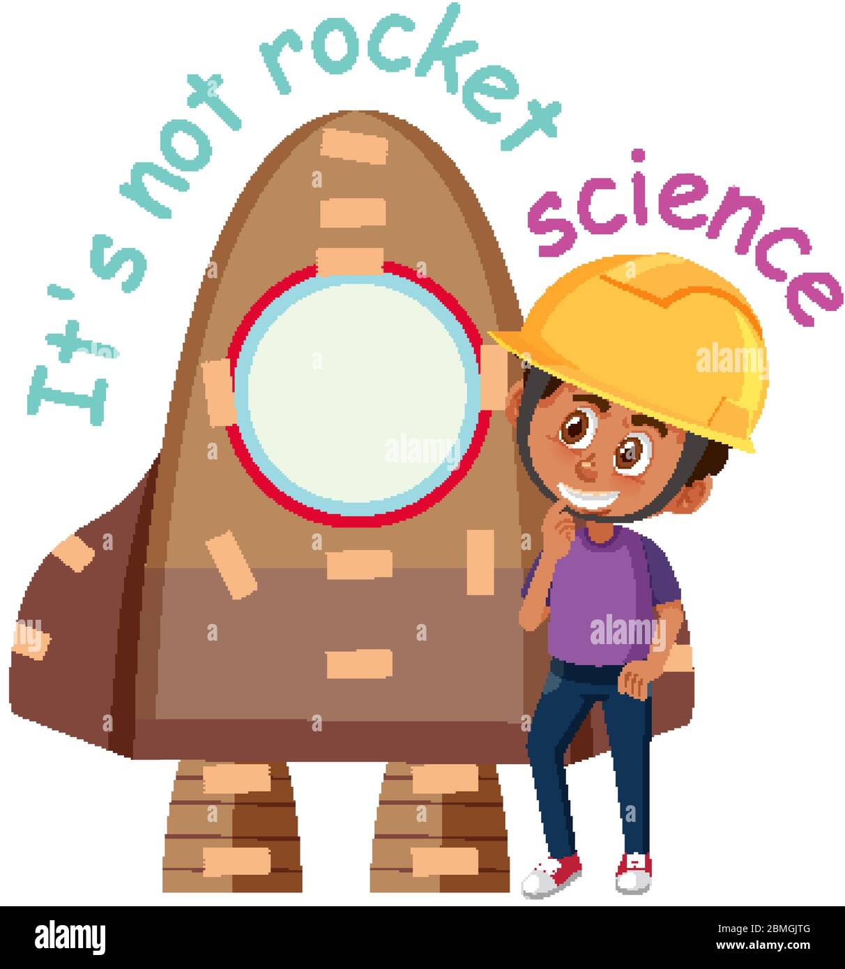 English idiom with picture description for not a rocket science on ...