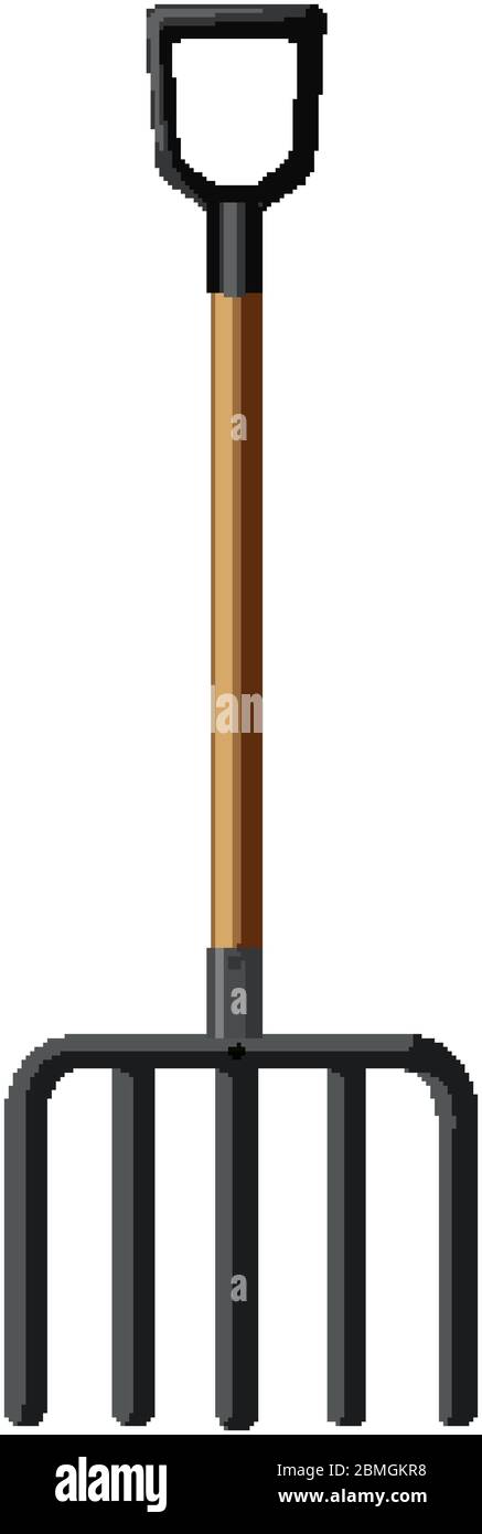 One rake on white background illustration Stock Vector Image & Art - Alamy