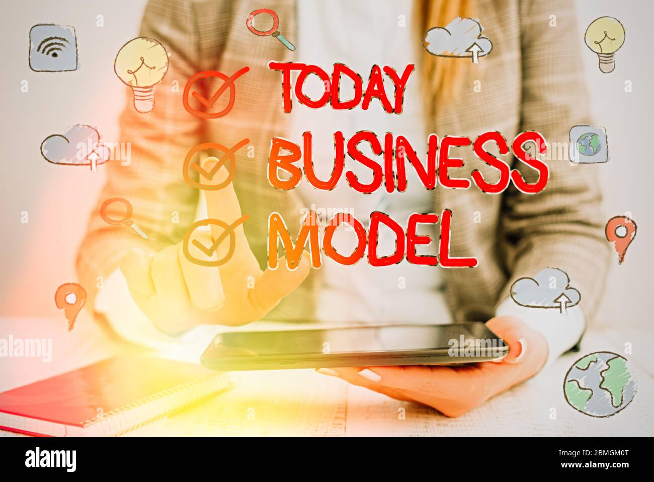 Word writing text Business Model. Business photo showcasing Identifying ...