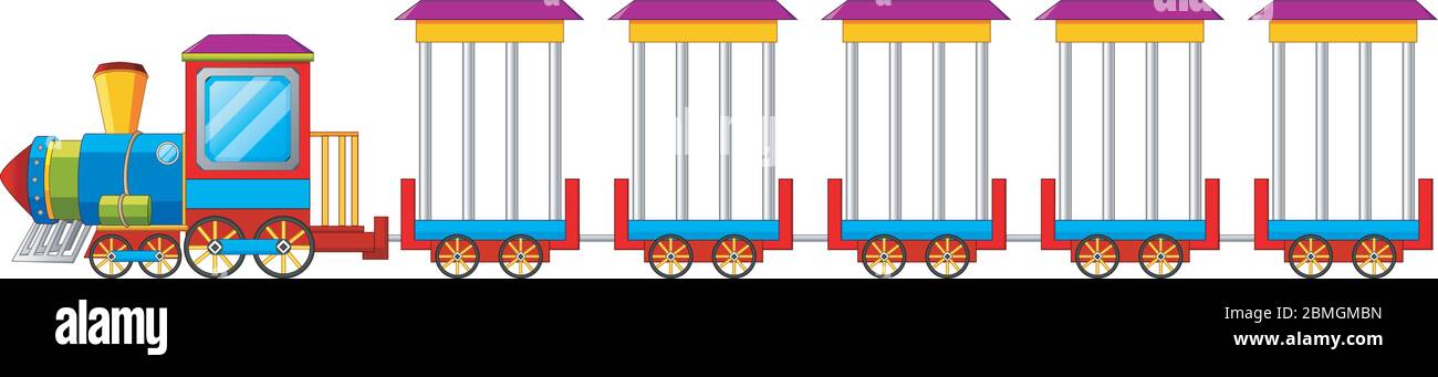Circus Train Clipart