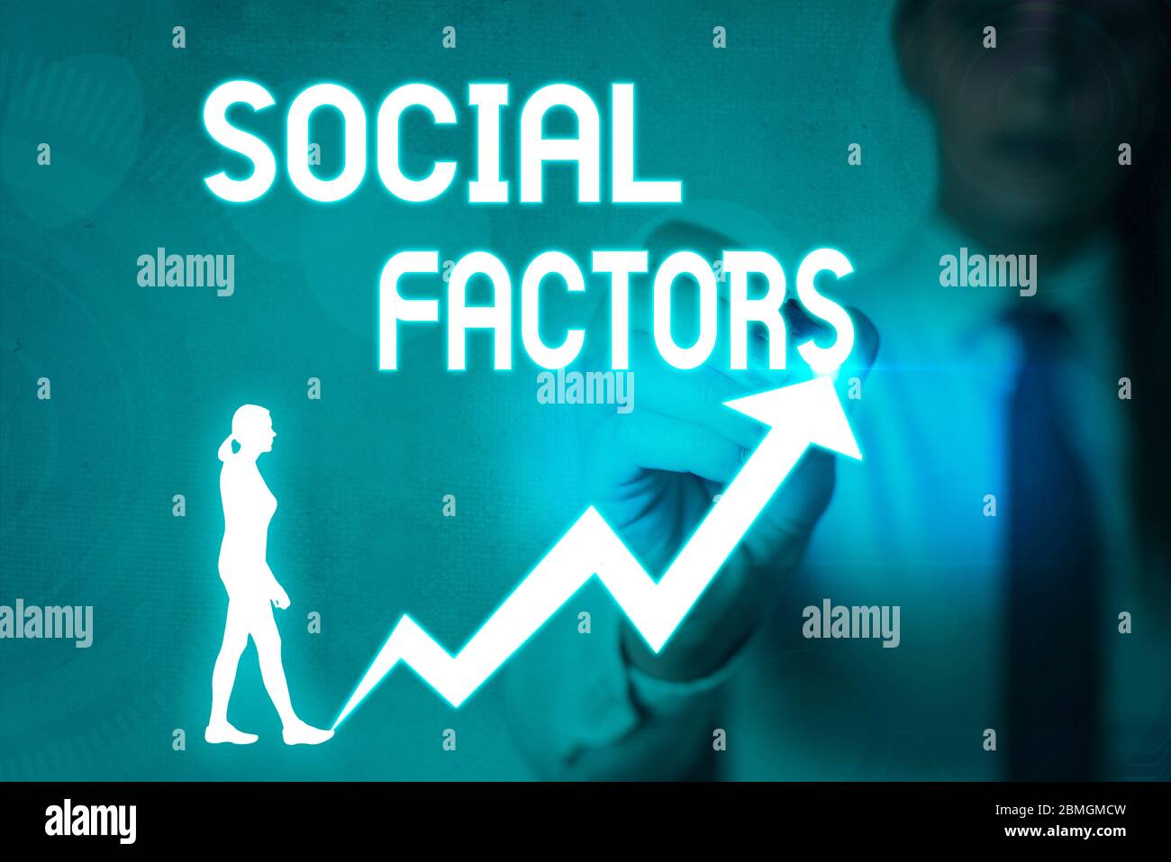 Handwriting text writing Social Factors. Conceptual photo Things that ...